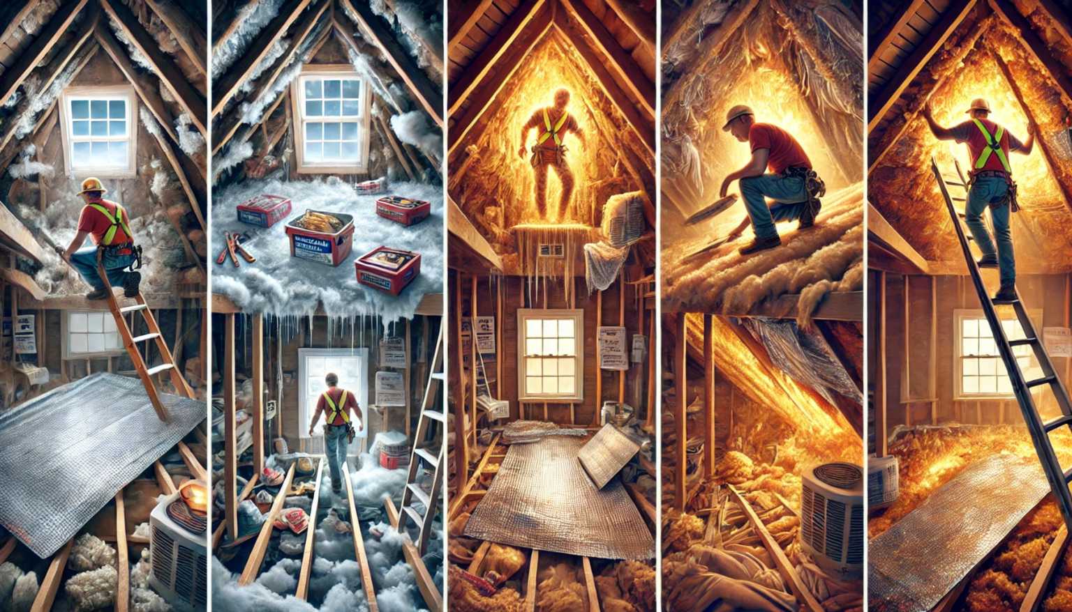 How to Properly Install Radiant Barrier Insulation | Volcano Builders